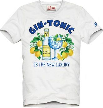 MC2 Saint Barth Homme, Tops, Blanc, Taille: 2XL T-Shirt