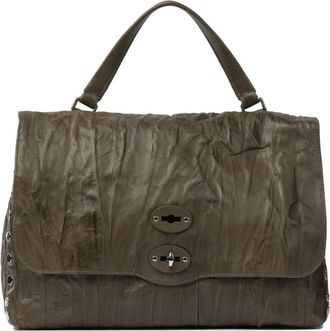 Zanellato Femme, Sacs, Vert, Taille: ONE Size Sac &agrave; main Postina