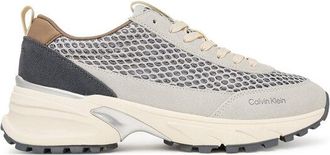 Calvin Klein Sneakers Hike Runner Lace Up Techmix YW0YW02030 Beige
