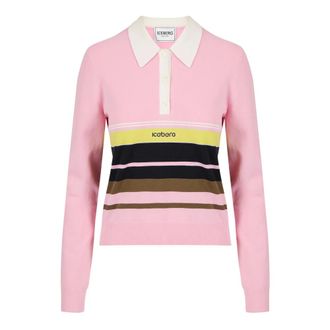 Iceberg Femme, Pulls, Multicolore, Taille: 40 FR Polo &agrave; motifs