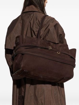 Moschino Tie Me Tote Bag - Brown