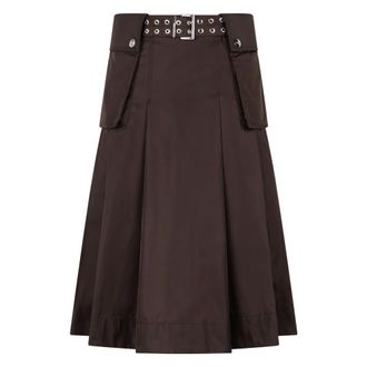 Ganni Femme, Jupes, Brun, Taille: 36 FR Skirts