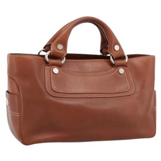 Celine Sac &agrave; main vintage doccasion - Femme - Pre-owned - Brun - Taille: ONE Size