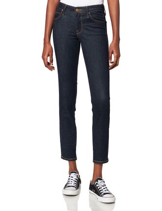 Lee Damen SCARLETT Skinny Jeans,, Blau (Rinse 36), 24W / 31L