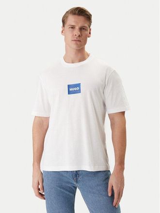 HUGO BOSS T-Shirt Nayonix 50554382 Wei&szlig; Regular Fit