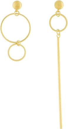 Dansk Copenhagen Bague doreille asym&eacute;trique Theia - Femme - Accessoires - Jaune - Taille: ONE Size