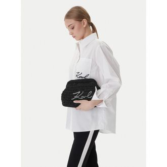 Karl Lagerfeld Handtasche KARL LAGERFELD B1W46083 Schwarz