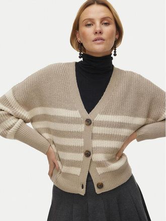 Vero Moda Strickjacke Lea 10249632 Beige Regular Fit
