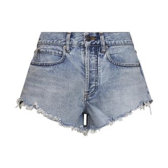 Balenciaga Minishorts - - Shorts - Damen - Blau - W28