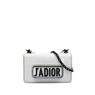 Dior Pre-owned JAdior Chain Flap Bag - - Pre-owned - Damen - Wei&szlig; - ONE SIZE