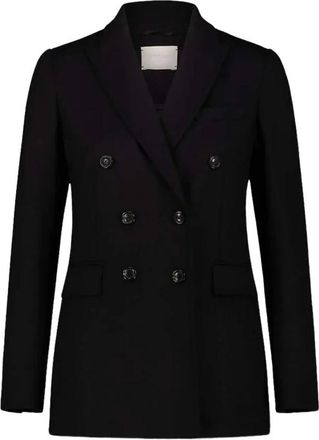 Circolo 1901 Femme, Vestes, Bleu, Taille: 38 FR Veste croisée de luxe