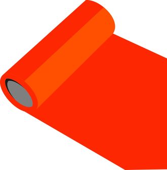 Indigos UG Klebefolie Möbel 5m (Laufmeter) freie Farbwahl 118 glänzende Farben 50 cm Höhe orange - Autofolie - Wandschutzfolie - Plotterfolie für Küche, Fließen,