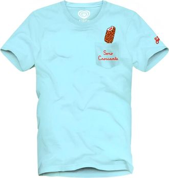MC2 Saint Barth Homme, Tops, Bleu, Taille: M Austin T-shirt