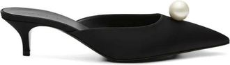 Magda Butrym Femme, Chaussures, Noir, Taille: 38 EU Mule &agrave; Talons Chatons