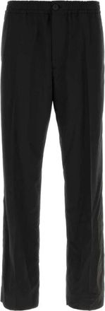 Ferragamo Homme, Pantalons, Noir, Taille: M Pantalon Slim-fit Nerbianat