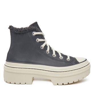 Converse Sneakers aus Stoff Converse Chuck Taylor All Star Lugged Heel Sherpa A10152C 094 Dunkelblau