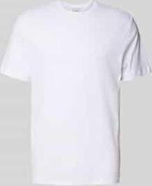 Calvin Klein T-Shirt mit Logo-Stitching Modell SUPIMA
