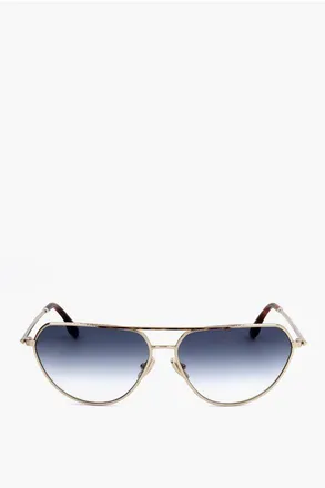 Victoria Beckham Aviator Sunglasses with Gradient Lenses size Unica