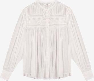 Isabel Marant Blouse Plalia - Femme - Blanc - Taille42 - Marant &Eacute;toile