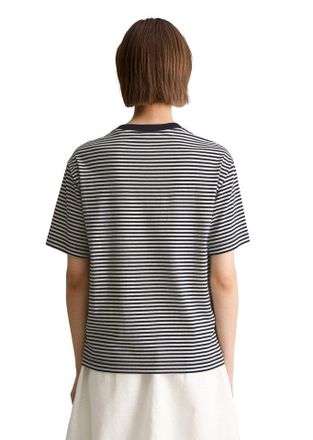 Marc O'Polo Denim T-Shirt Streifen-T-Shirt regular aus Organic Cotton