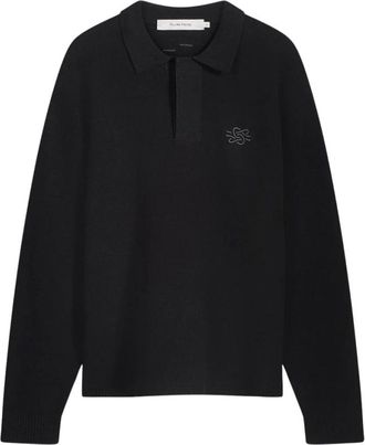 Filling Pieces Homme, Pulls, Noir, Taille: XL Chemise Tricotée Boucle