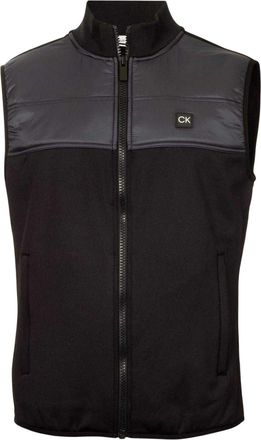 Calvin Klein Weste f&uuml;r Herren, Hybrid, Hochleistungsmaterial, Emblem (Schwarz)