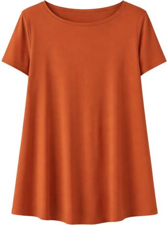 Maliparmi Maliparmi, Femme, Blouses et Chemises, Orange, Taille: 42 FR Tunique Jk0281
