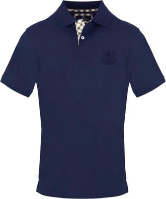 Aquascutum Poloshirt f&uuml;r Herren (Marine)