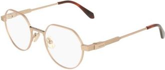 Ferragamo SF2605 711 Lunettes pour homme Or mat 51/21/145