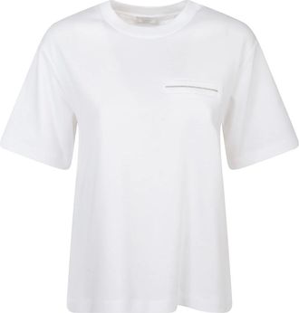 PESERICO Femme, Tops, Blanc, Taille: 44 FR Peserico T-shirts et polos Blanc