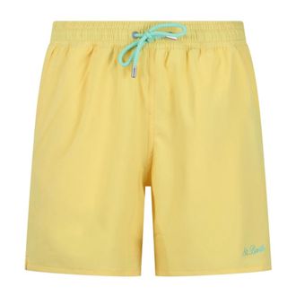 MC2 Saint Barth Homme, Maillots de bain, Jaune, Taille: XL Short de bain stretch coupe r&eacute;guli&egrave;re taille &eacute;lastique