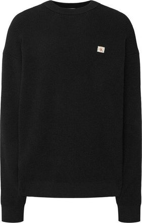 Calvin Klein Jeans Pullover LV04RD313G Schwarz Regular Fit