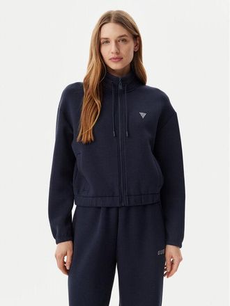 Guess Sweatshirt V4BQ14 K7UW2 Dunkelblau Regular Fit