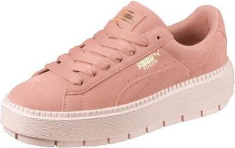 Puma Suede Platform Trace Ws Chaussures Basses pour Femme, Rose, 39 EU