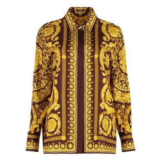 Versace Damen, Blusen & Hemden, Mehrfarbig, SGröße