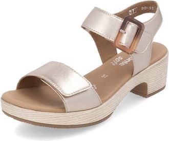 Remonte Sandales à talons D0n52 pour femme, Métallique 90, 42 EU