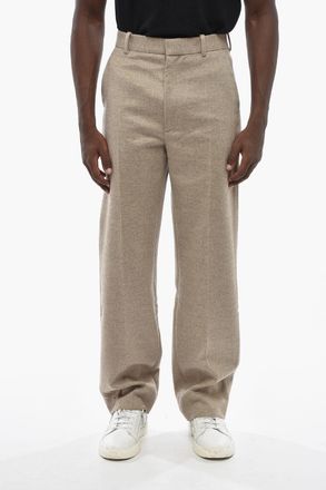Bottega Veneta Gerade geschnittene Hosen aus Wolle und Kaschmir Bottega Veneta