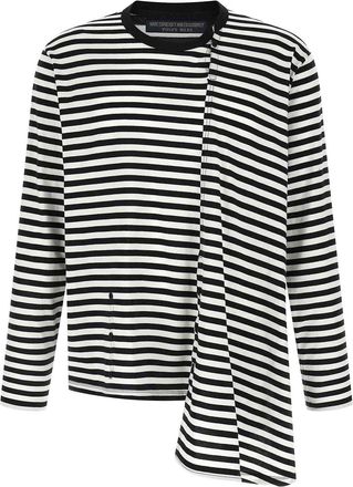 Yohji Yamamoto Pull Col Rond - Blanc