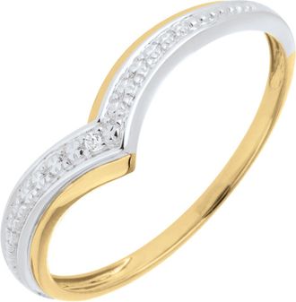 Edenly Ring preziöser Goldflügel