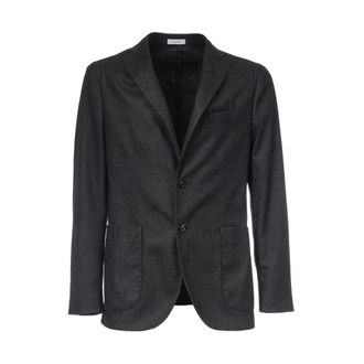 Boglioli Regular Fit Wolljacke - - Jackets - Herren - Blau - 2XL