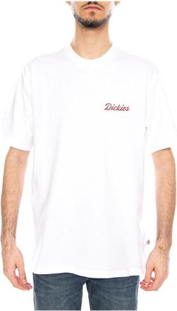 Dickies Homme, Tops, Blanc, Taille: XL Wellsville SS Tee