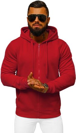 OZONEE Herren Hoodie Sweatjacke Kapuzenpullover Sweatshirt Farbvarianten Kapuzenjacke Kapuzenpulli mit Rei&szlig;verschluss Langarm Sport Style Casual Fitness Trai