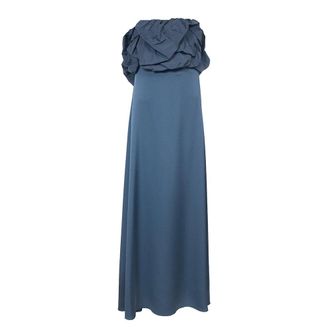 Max Mara Femme, Robes, Bleu, Taille: 38 FR Gowns