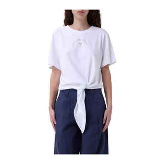 Emporio Armani Wei&szlig;es T-Shirt - - Tops - Damen - Wei&szlig; - XL