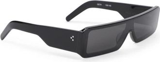 Rick Owens unisex, Accessoires, Noir, Taille: ONE Size Lunettes de soleil noires Accessoires unisexes