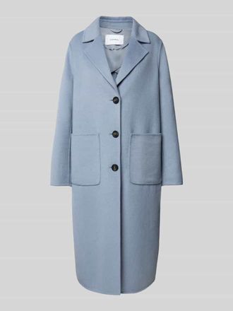 Comma Mantel mit Reverskragen