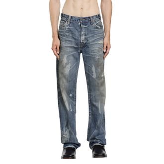 Mastercraft Union Show Relaxed Gurisu Dirty Vintage Jeans