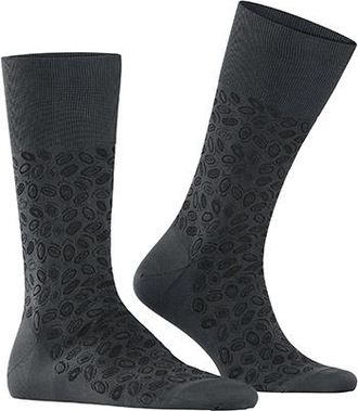 Falke Herren Socken grau Seide unifarben