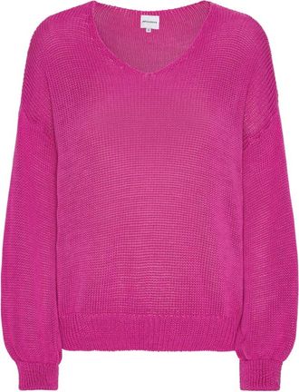 Americandreams Americandreams, Femme, Pulls, Rose, Taille: 42 FR Milana LS Light Cotton Knit