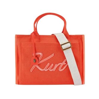 Kurt Geiger Femme, Sacs, Orange, Taille: ONE Size Kurt Tote